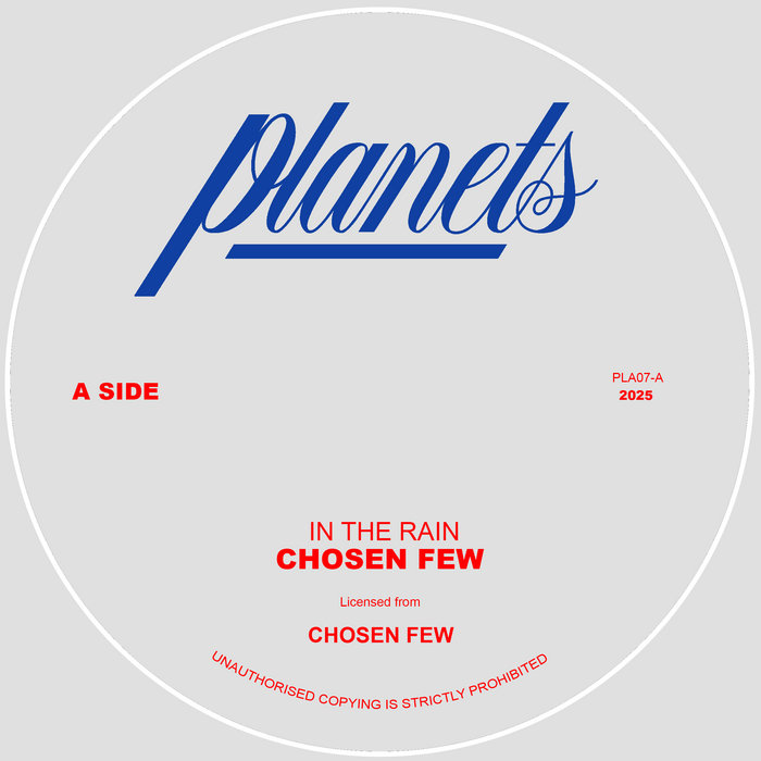 Chosen Few - In The Rain (Planets Records) PLA-07 | Chosen Few ...