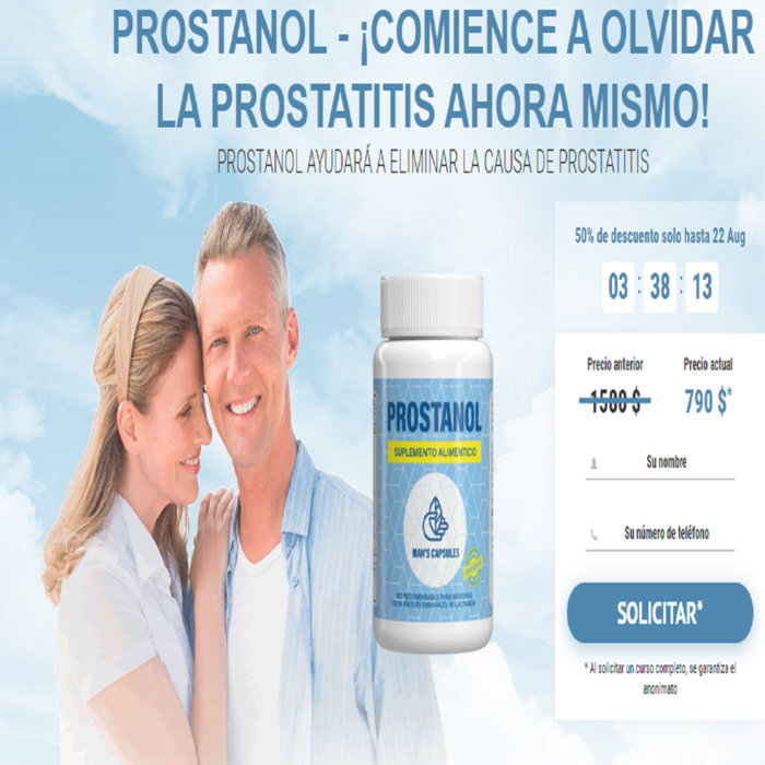 Prostanol: Cápsula, Reseñas, Precio, Beneficios, Uso, Trabajar, Efecto ...
