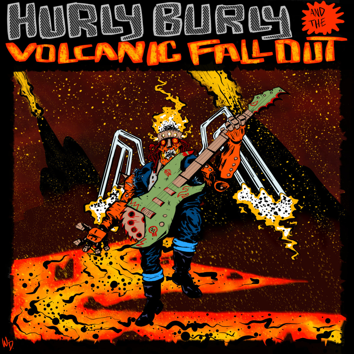 Giant Robot Jetpack | Hurly Burly and the Volcanic Fallout