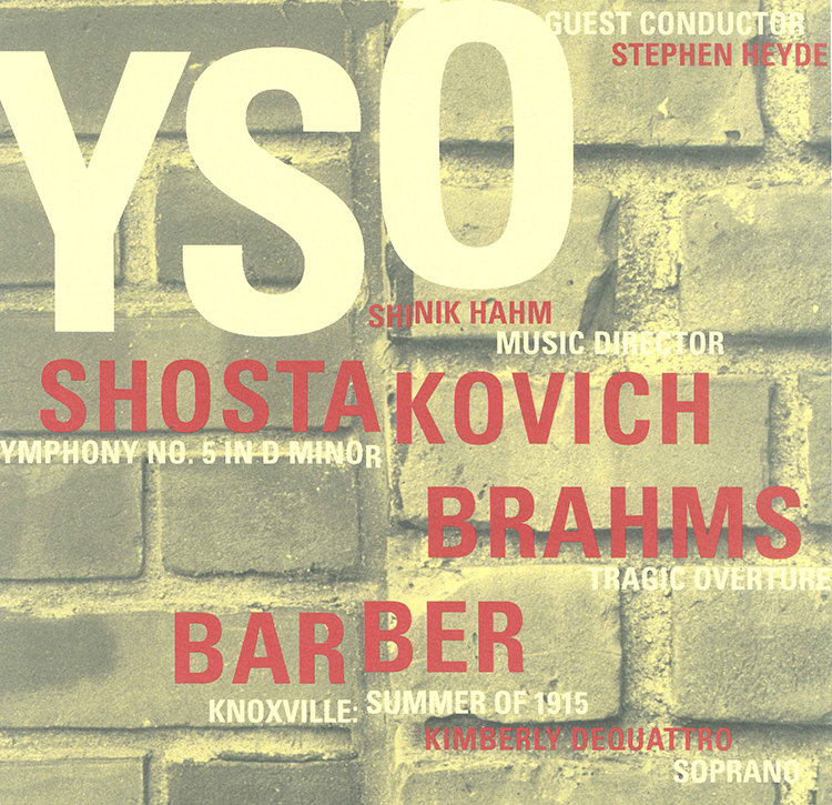 November 16, 2002 in Woolsey Hall | Shinik Hahm, Music Director ...