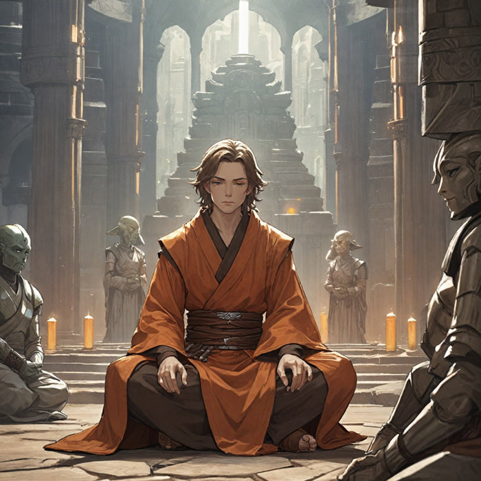 「黒刀」 Ancient Jedi Mantra for Meditation | Musicformed