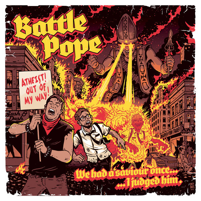 Battle Pope vs. Jesus Christ Posse | Art As Catharsis