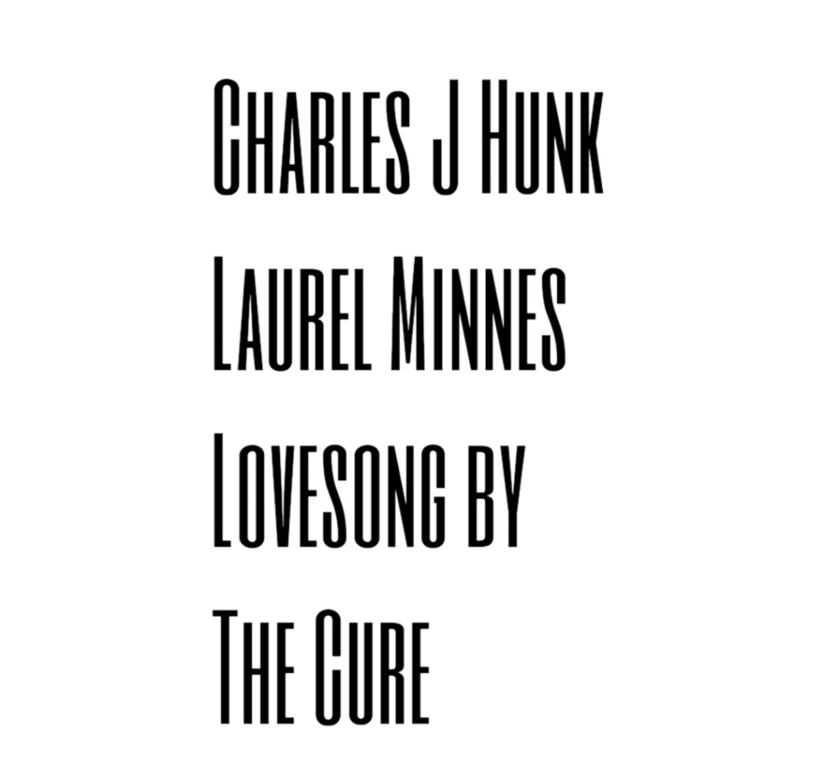 Lovesong | Charles & Laurel Minnes | Charles J Hunk