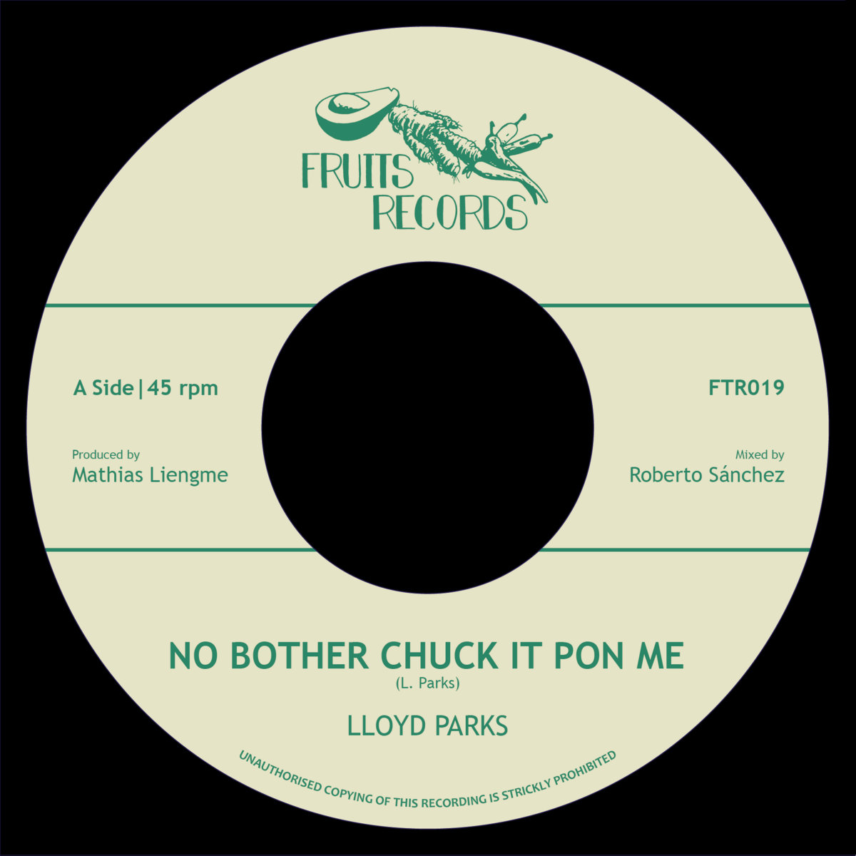 No Bother Chuck It Pon Me | Lloyd Parks & The Inspirators | Fruits Records