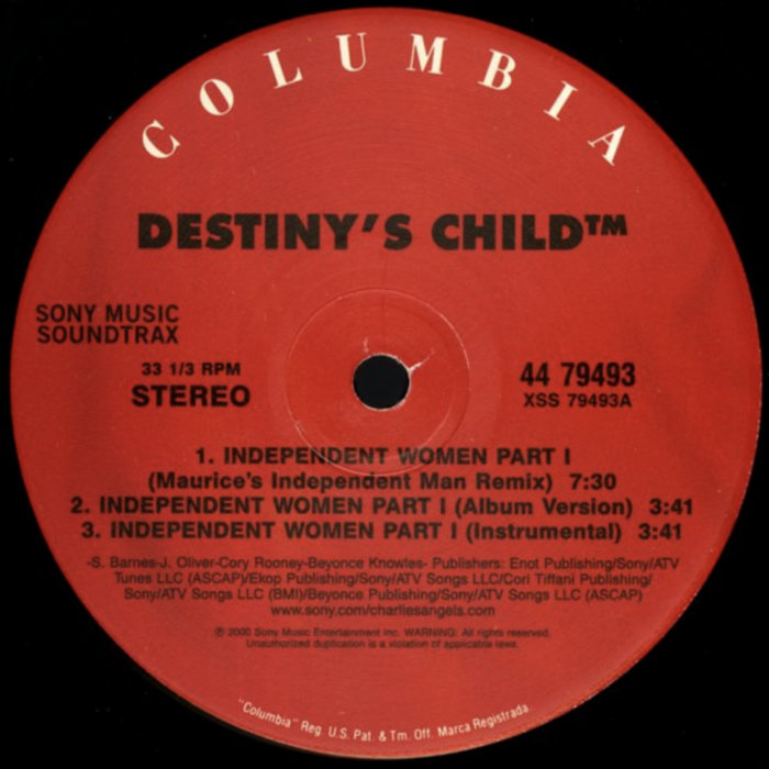 Destiny's Child - INDEPENDENT WOMEN (PT. I) WALTER WALLACE MASH UP ...