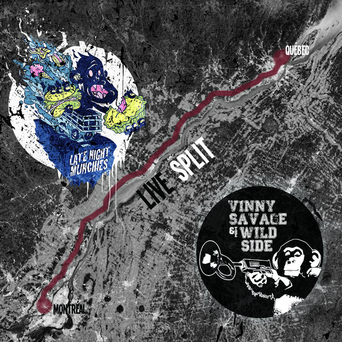 LIVE SPLIT | Vinny Savage and the Wild Side / Late Night Munchies ...