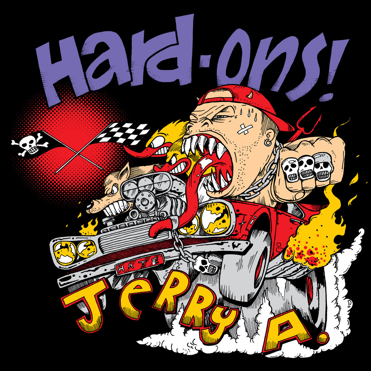You Won't Shut Up | Hard-Ons With Jerry A | Cheersquad Records & Tapes
