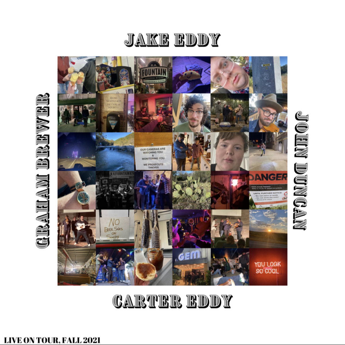 Live On Tour, Fall 2021 | Jake Eddy, Carter Eddy, Graham Brewer, John ...