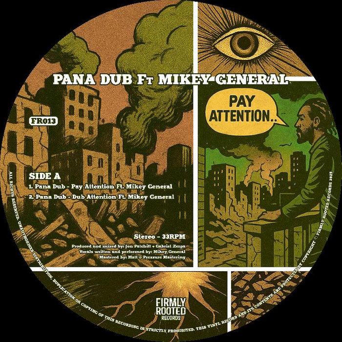 Pana Dub Ft Mikey General - Pay Attention | Firmly Rooted Records