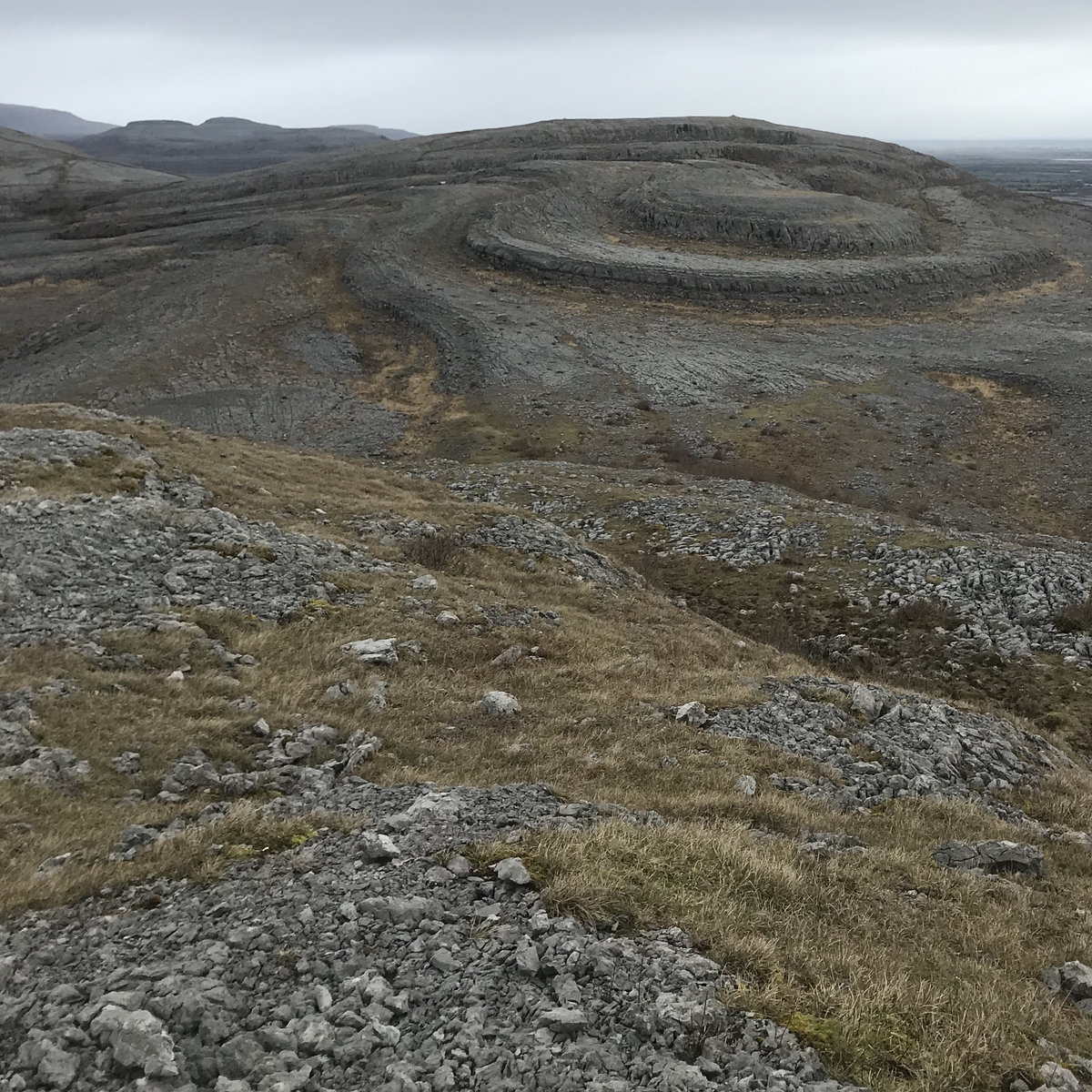 Three Mountains Sprialing Into Each Other | Andrew Weathers