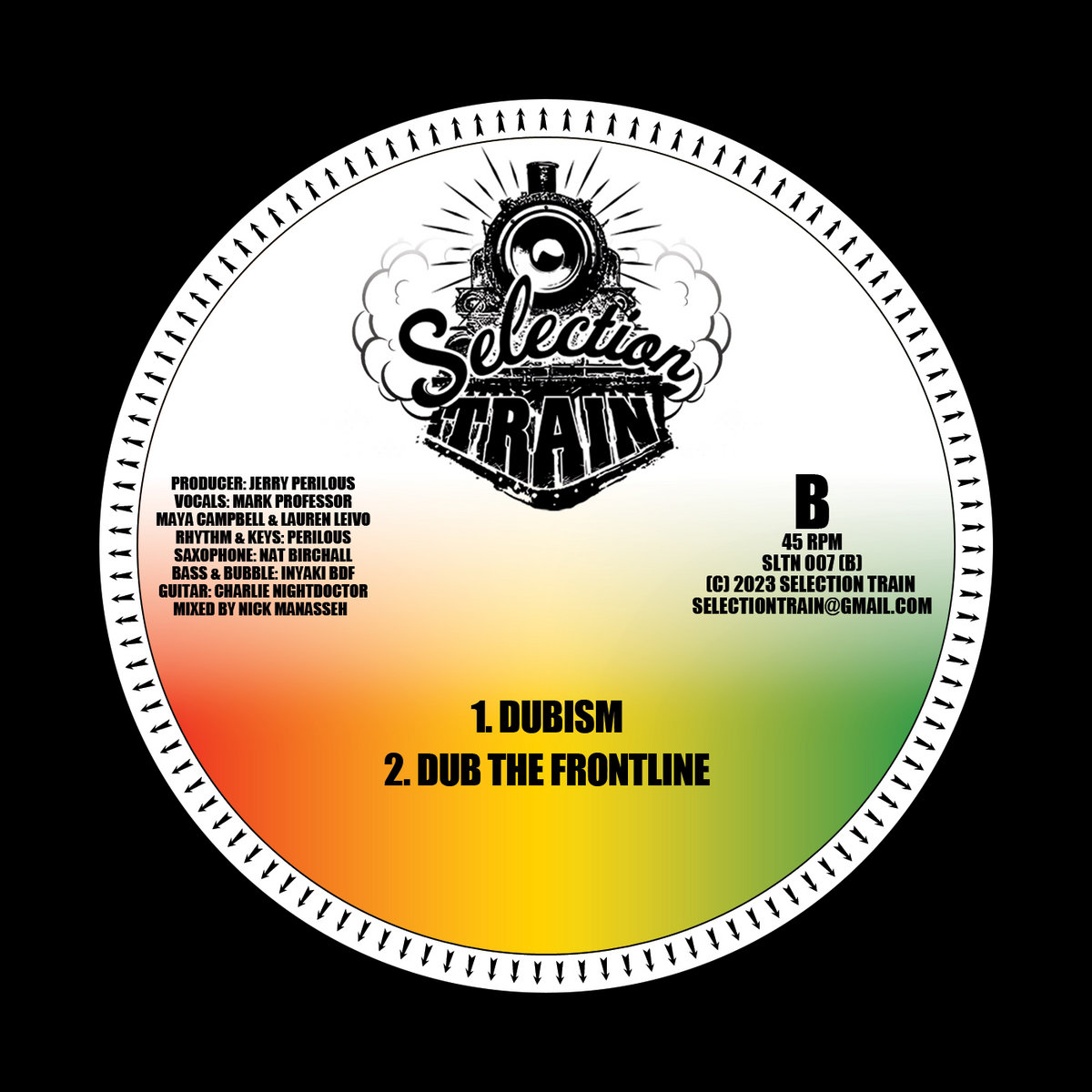 Dub The Frontline | Nat Birchall | Selection Train