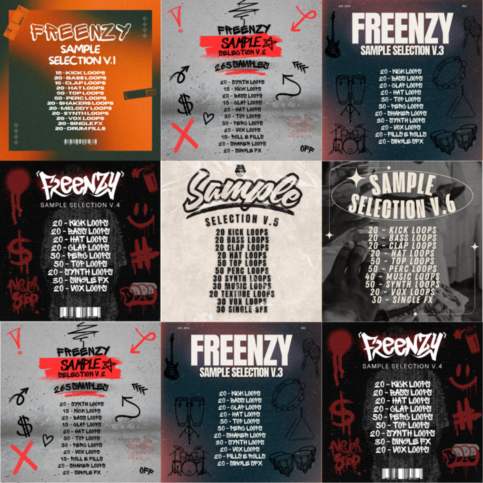 Freenzy - Sample Selection Bundle | Freenzy Music
