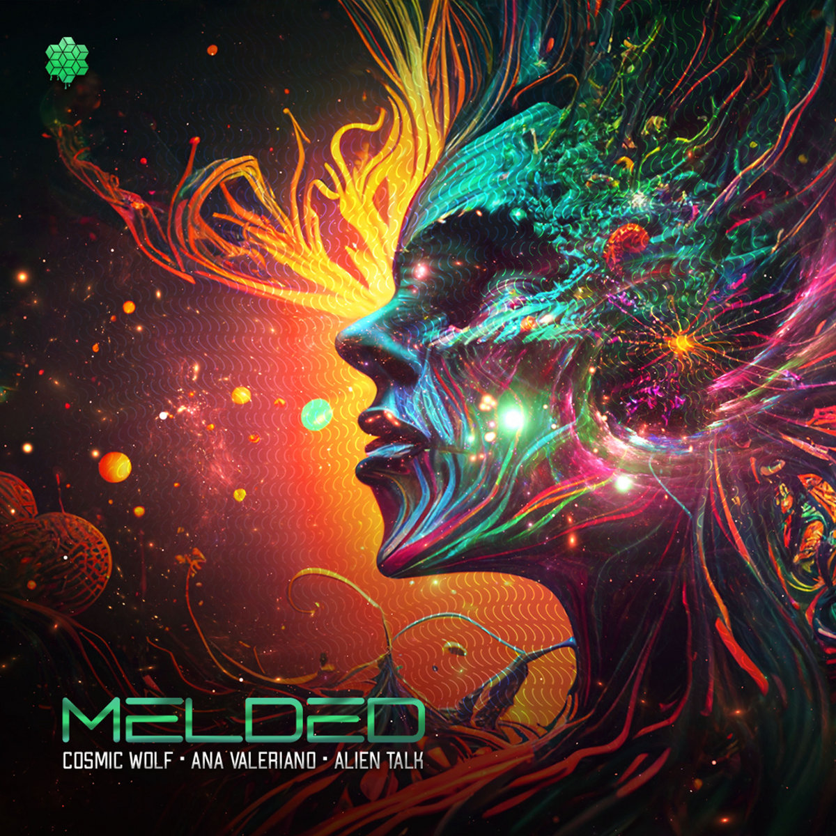 Cosmic Wolf, Ana Valeriano, Alien Talk - Melded | Full-On Groove ...