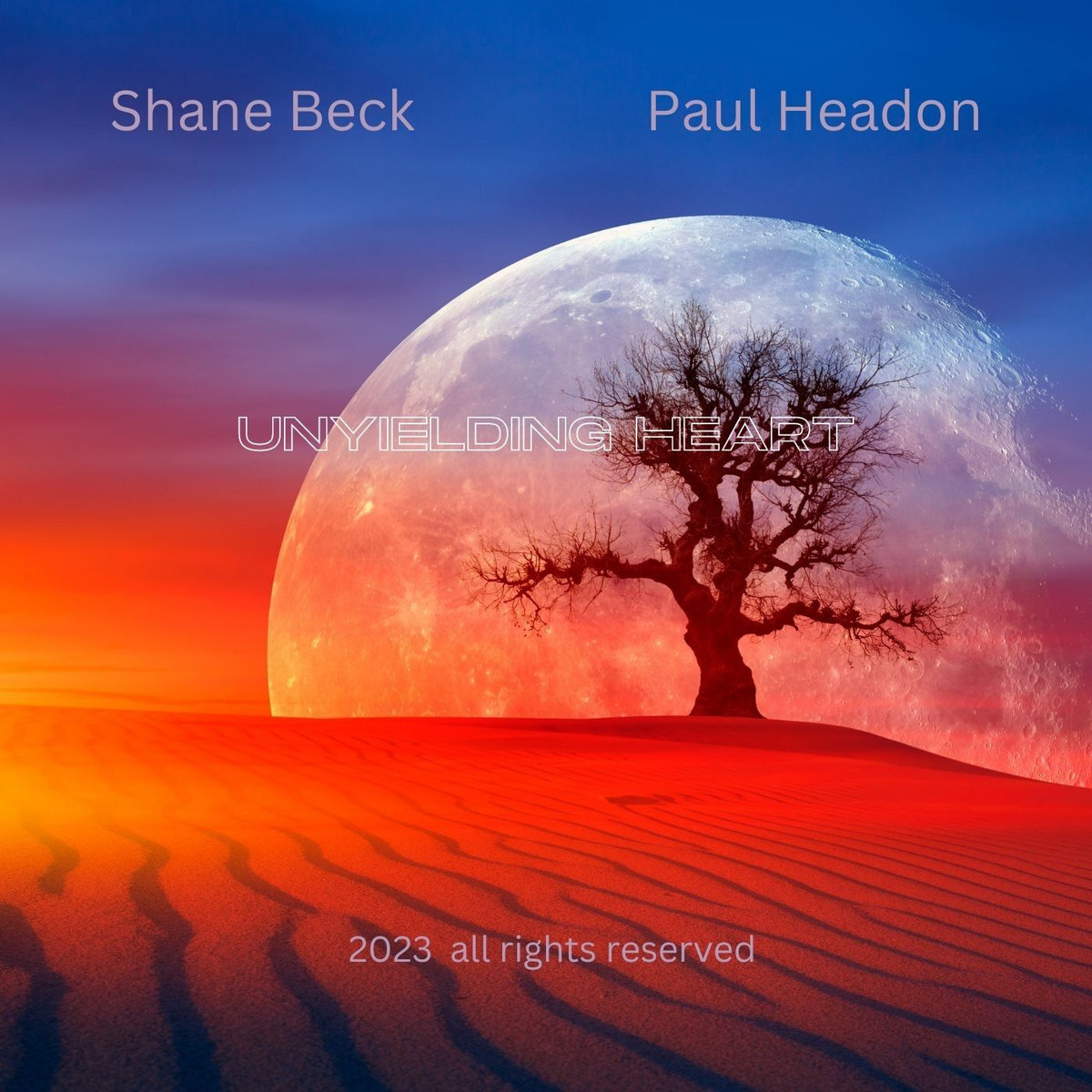 Shane Beck and Paul Headon "Unyielding Heart" 2023 | Paul Headon aka ...
