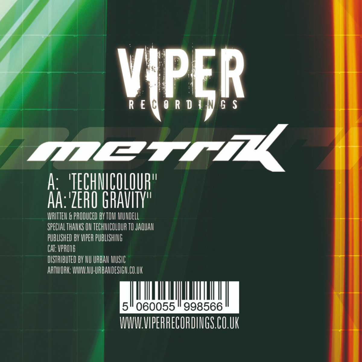 Metrik - Technicolour | Metrik | Viper Recordings