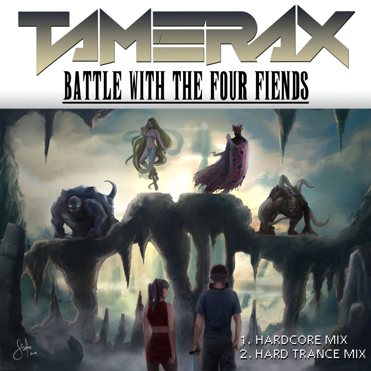 Battle With The Four Fiends (Final Fantasy IV) | Tamerax