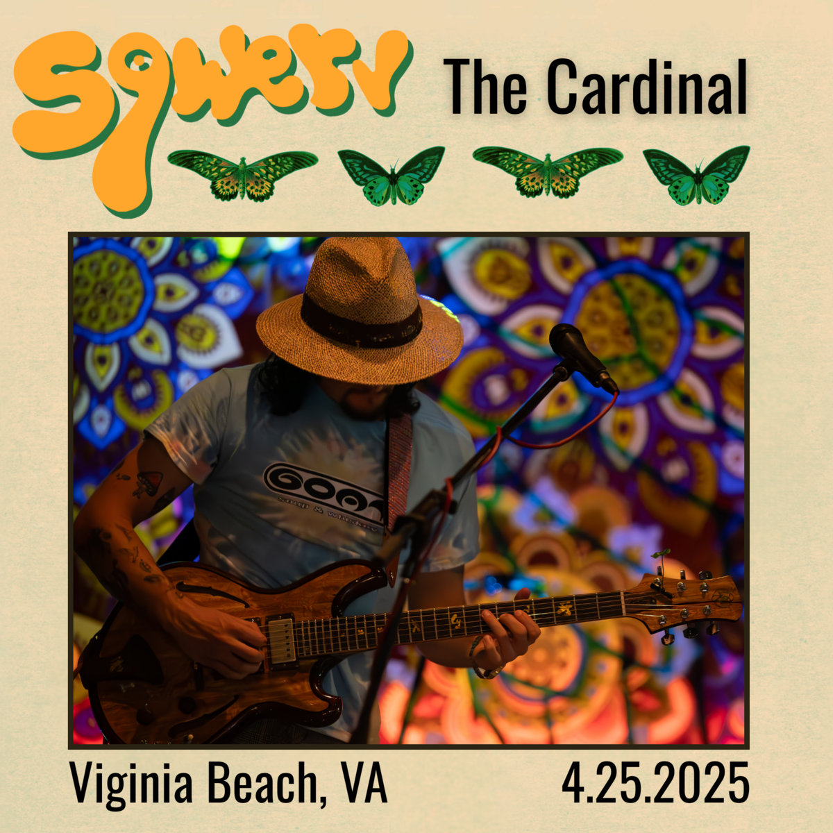Live Sqwerv: 4/25/2025 | The Cardinal Restaurant & Bar | Virginia Beach ...