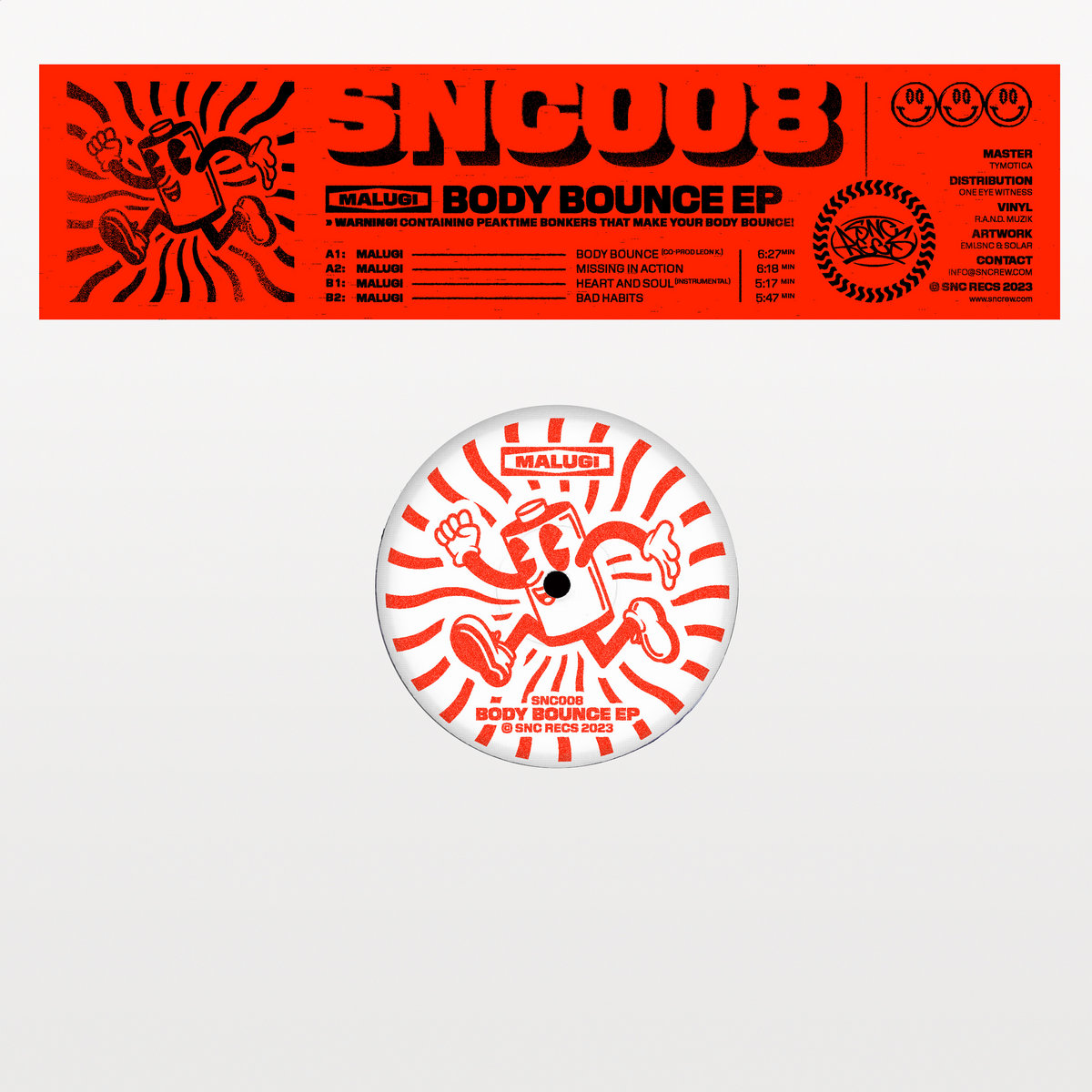 SNC008 - Body Bounce EP | MALUGI