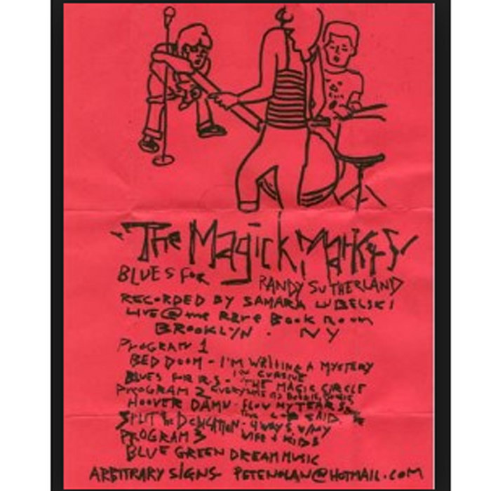 Magik Markers, "Blues for Randy Lee" | Magik Markers | Arbitrary Signs