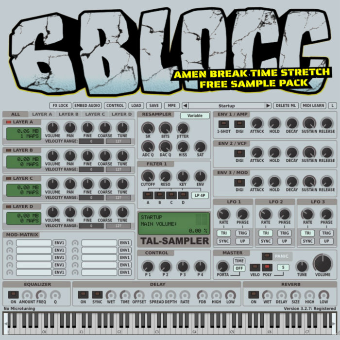 Amen Break Time Stretch Pack FREE DL | 6Blocc