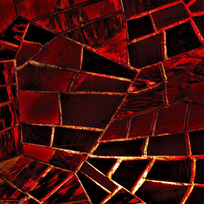 Red Stained Glass Texture