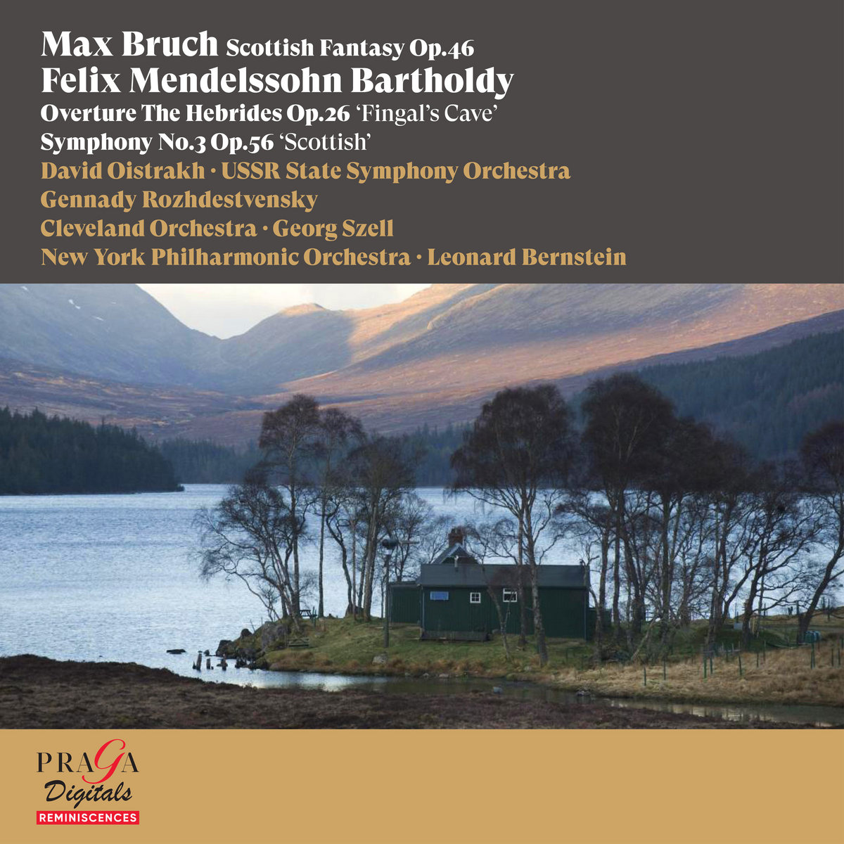 Max Bruch: Scottish Fantasy / Felix Mendelssohn Bartholdy: Overture The ...