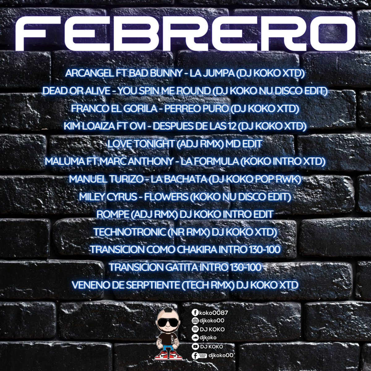 FEBRERO 2023 | DJ KOKO