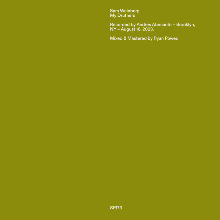 My Druthers | Sam Weinberg