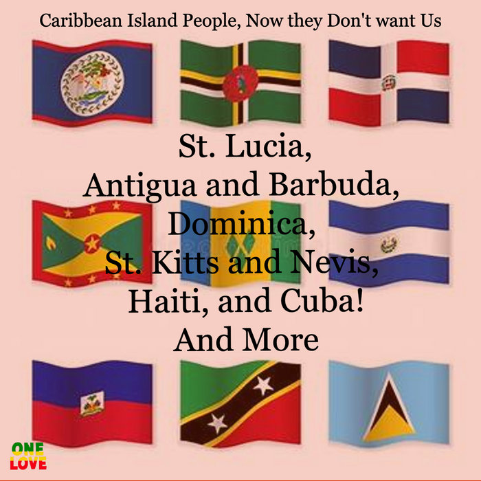 Caribbean Island People, Now they don't want Us | Caribbean Samples Team.