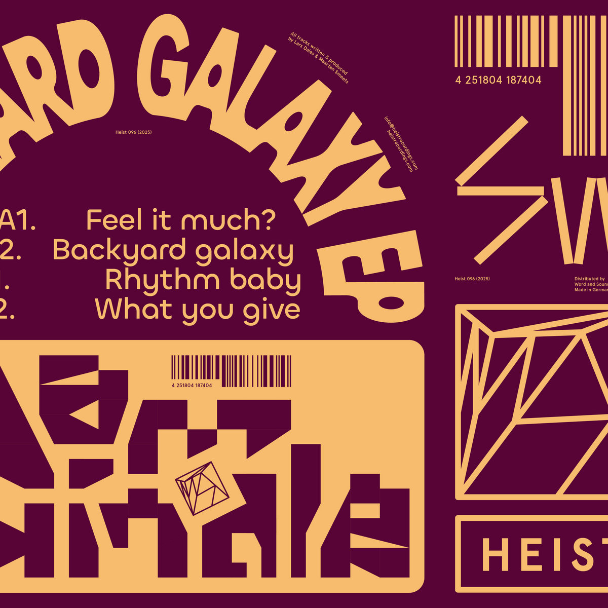Backyard Galaxy EP | Dam Swindle