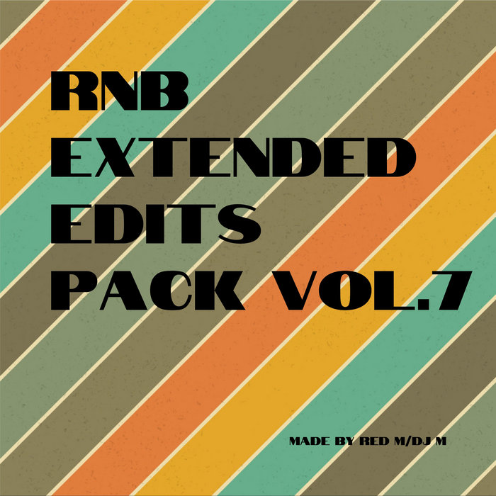 RnB Edits Pack Vol.7 | Red M, DJ M | M Records
