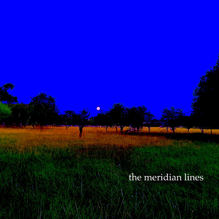 The Meridian Lines | In red I am