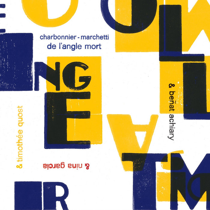 DE L'ANGLE MORT (NOIR ROUGE JAUNE) | Patrick Charbonnier & Lionel ...