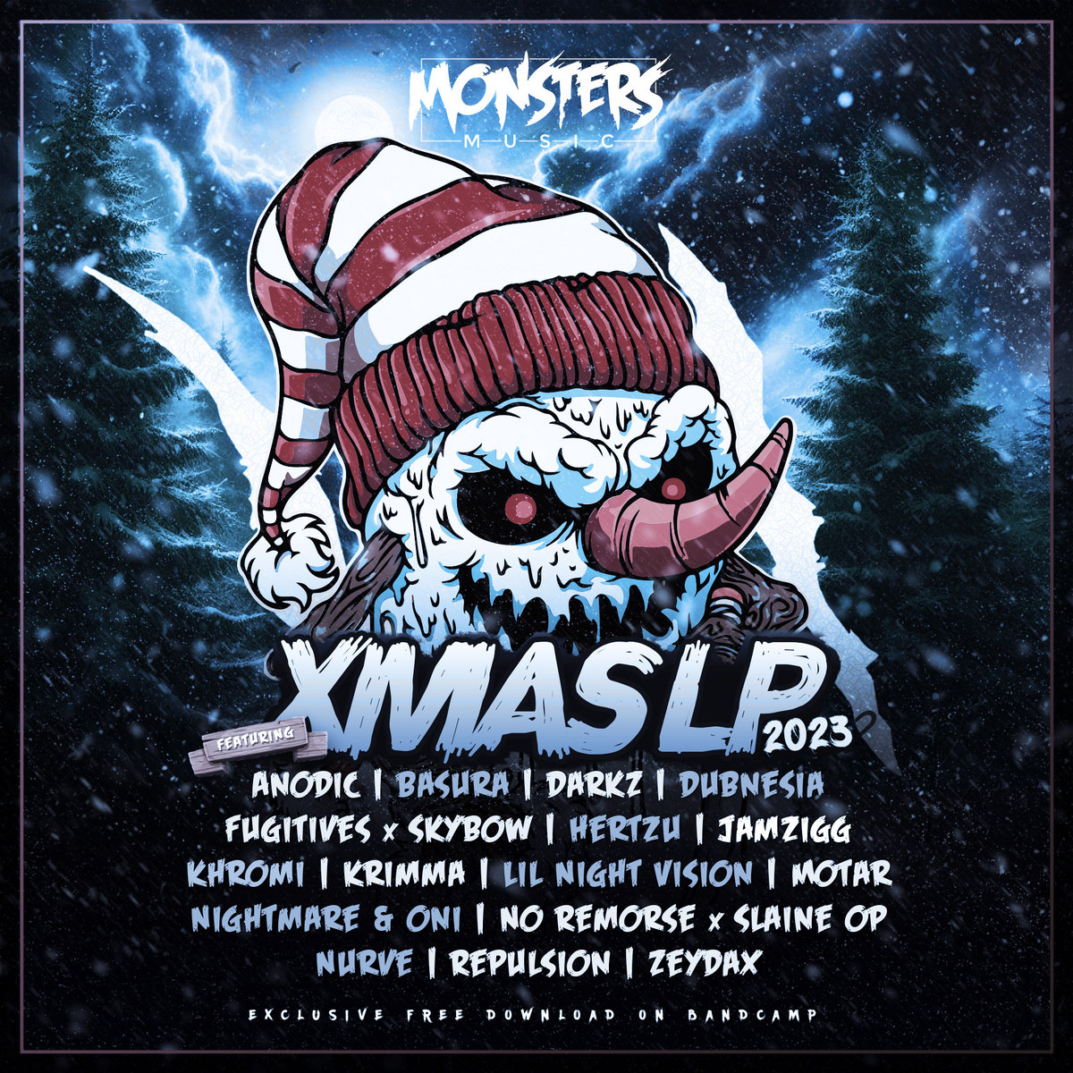 Monsters Music Xmas LP [2023] | Monsters Music