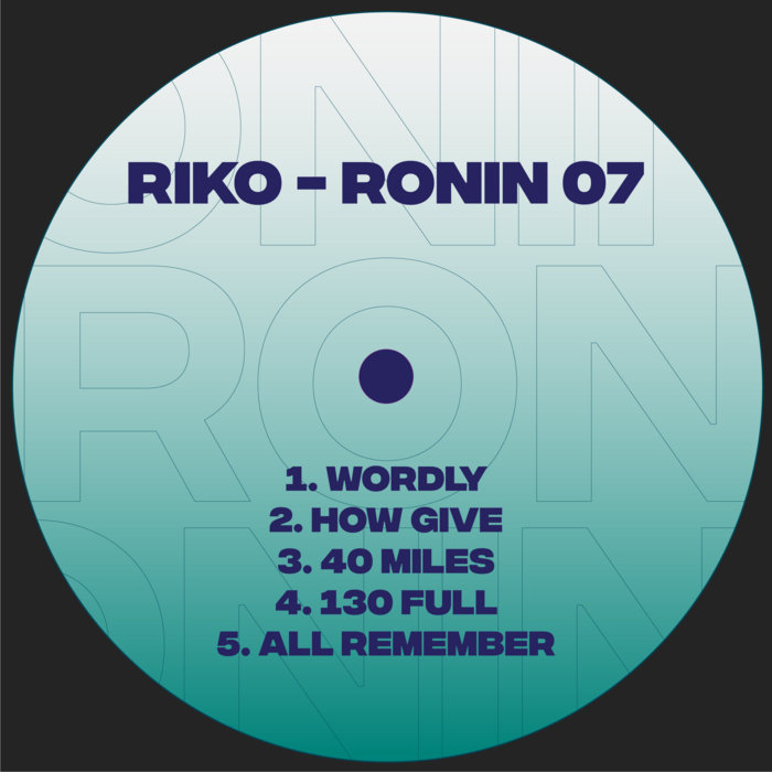 RONIN 07 | Riko | RONIN