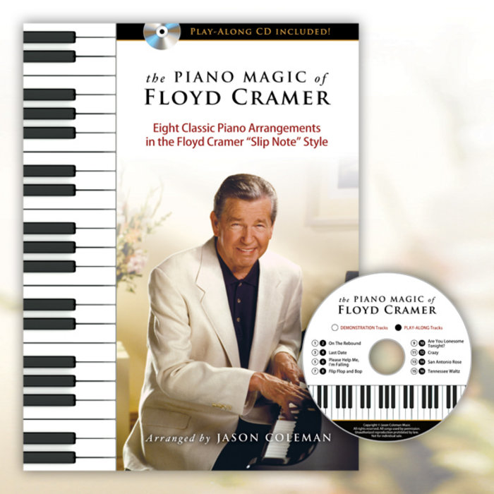 The Piano Magic of Floyd Cramer Songbook and Play-Along CD | Jason Coleman