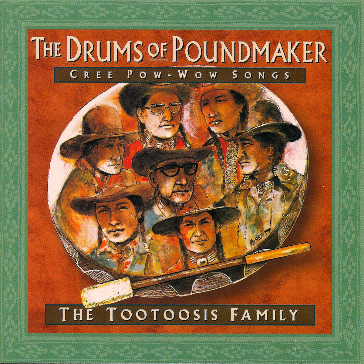 The Drums of Poundmaker - Cree PowWow Songs | Tootoosis Family | Canyon ...