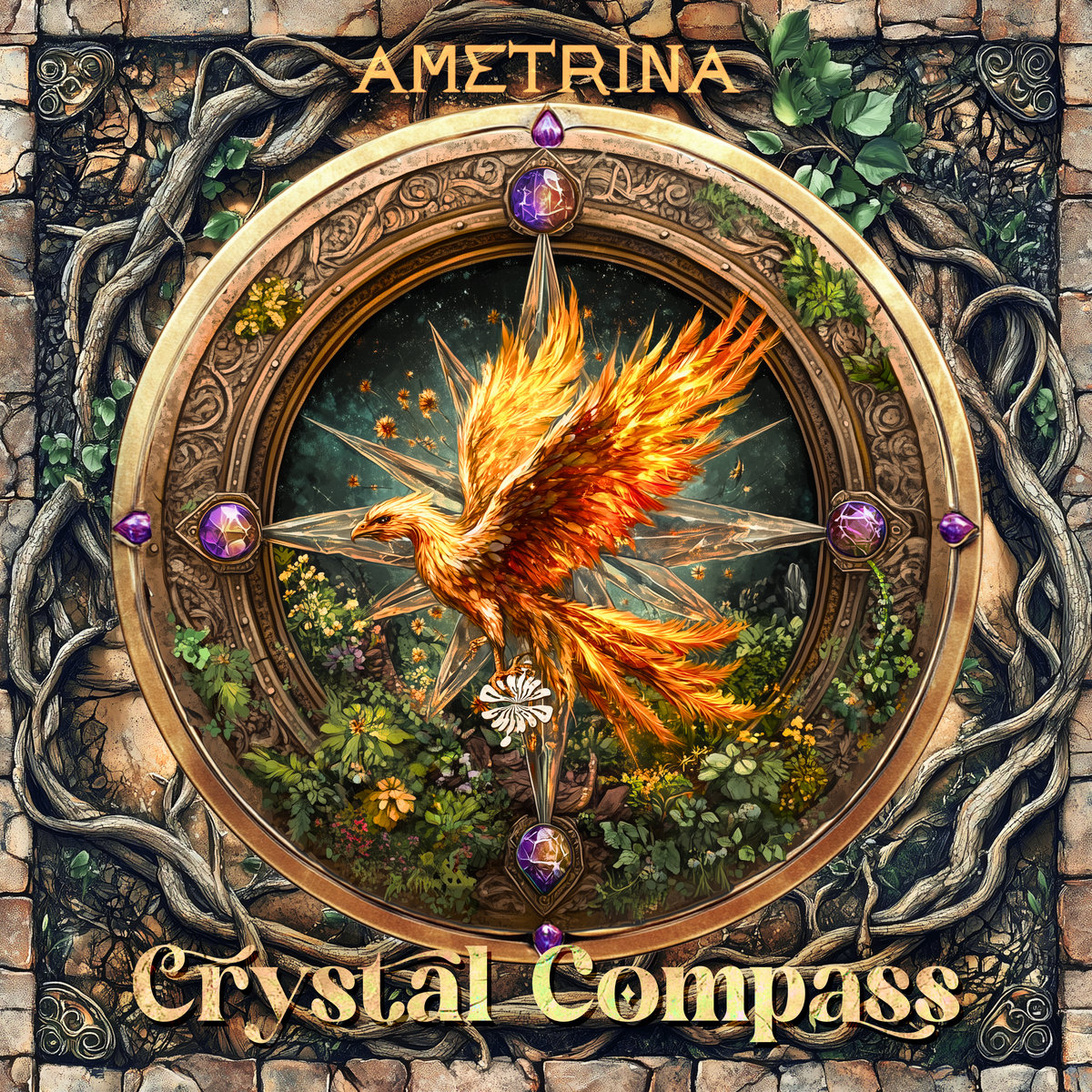 Crystal Compass | Ametrina | Resina Records