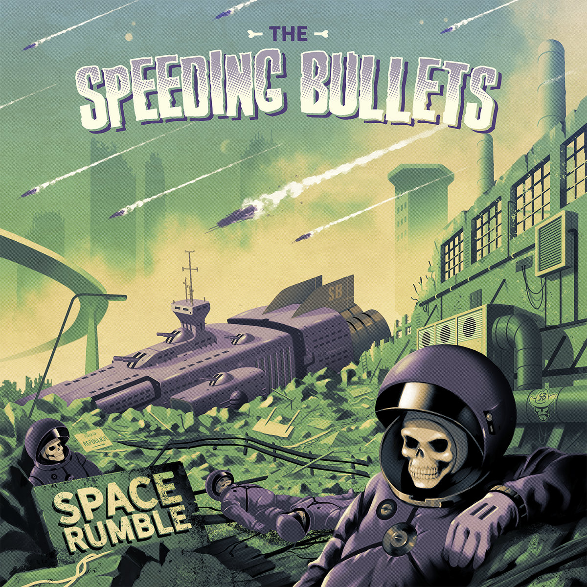 Space Rumble LP | The Speeding Bullets | Chaputa! Records