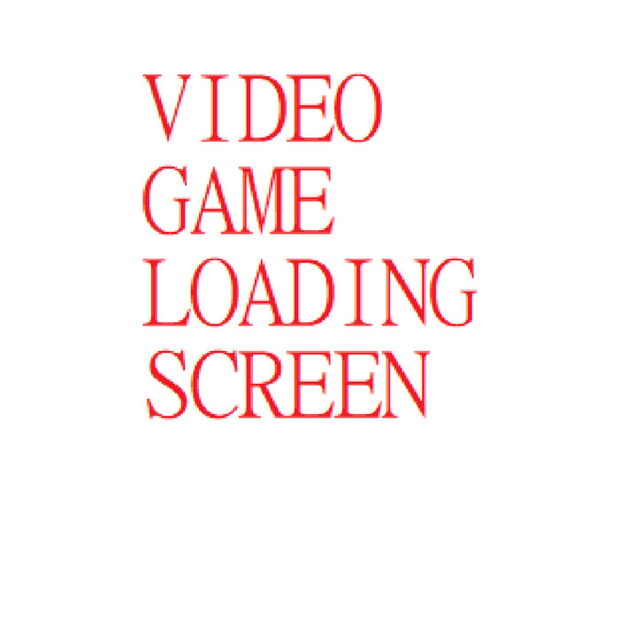 video game loading screen .? | words written in the sand
