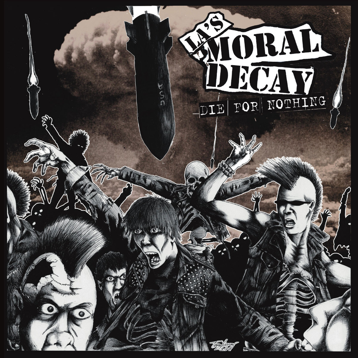 LA’s Moral Decay - Die For Nothing | LA’s Moral Decay | Motorpunk Records