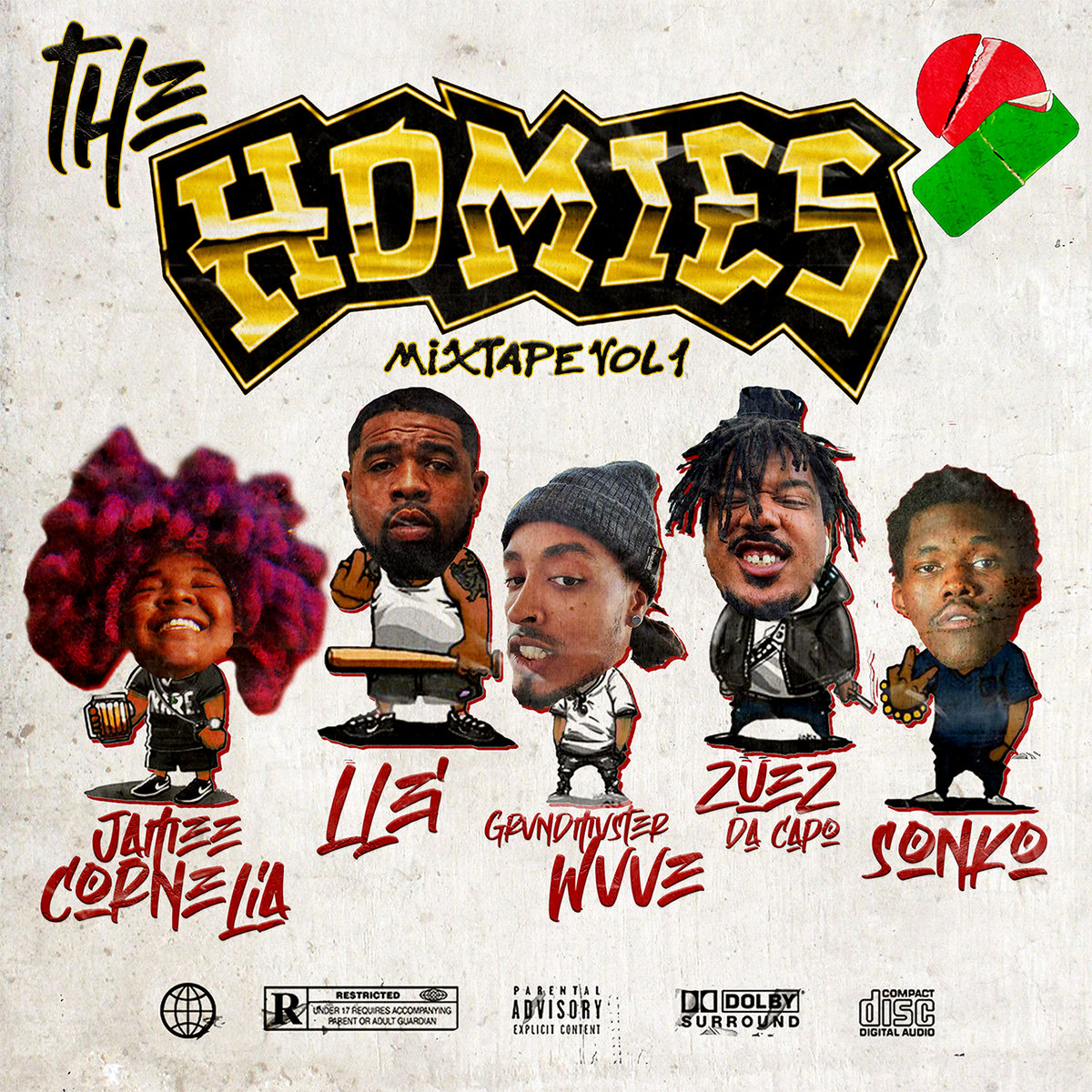 The Homies Mixtape : Volume One | Jamee Cornelia