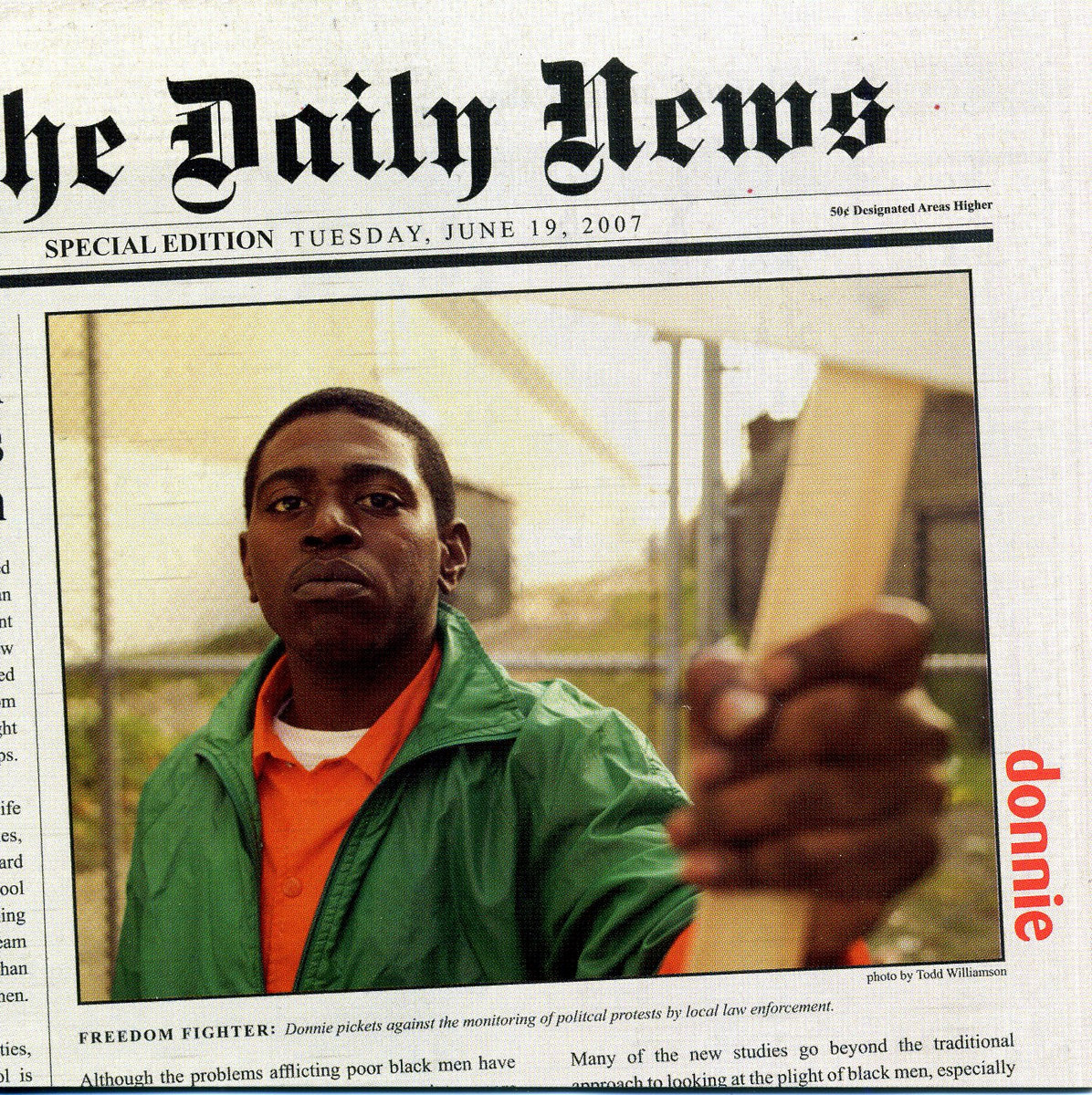 The Daily News | Donnie | Steve the scotsman Harvey