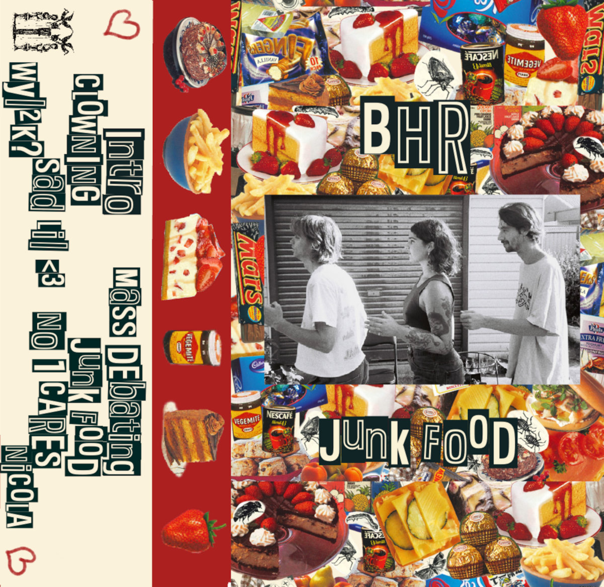 Junk Food Collage