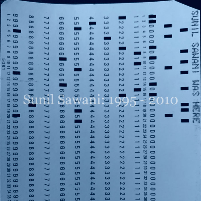 1995-2010 | Sunil Sawani