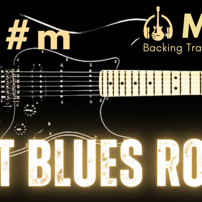 Fat Blues Rock Groove in C#minor Guitar Backing Track | MJ's Backing ...