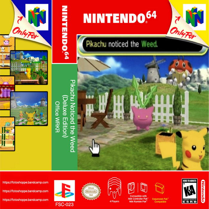 Pikachu Noticed the Weed (Deluxe Edition) | Office WRKR