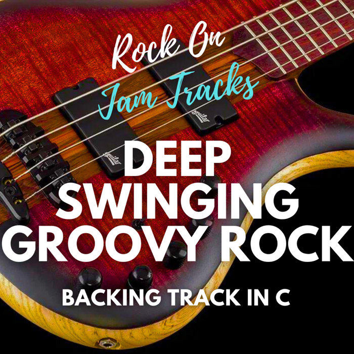 Deep Swinging Groovy Rock Guitar Backing Track In C Minor | Rock On Jam ...