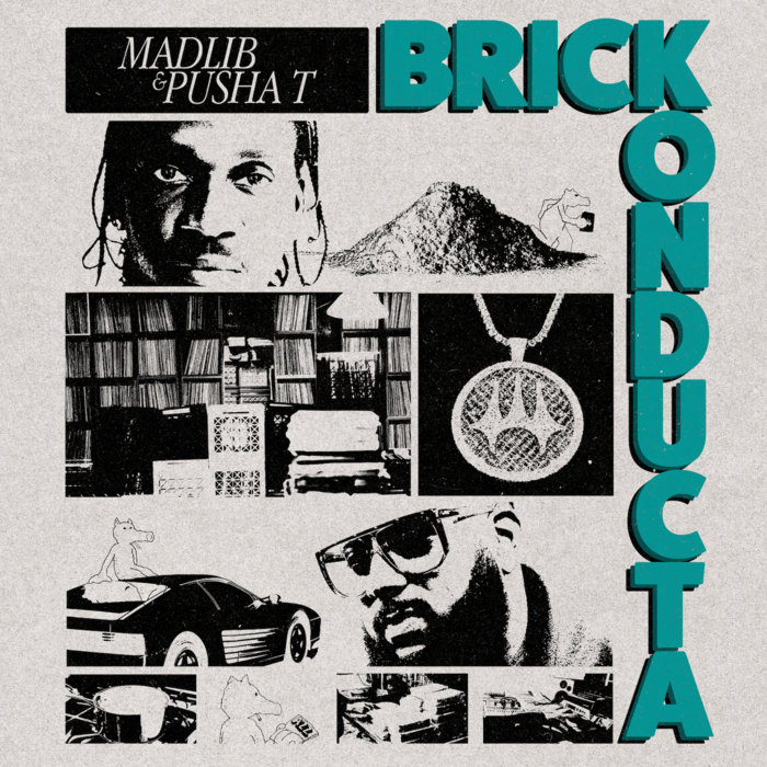 Madlib & Pusha T - BRICK KONDUCTA (Mashup Album) | Madlib & Pusha T | DWAI