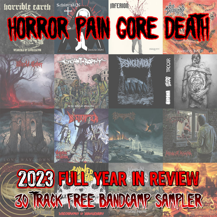 HPGD 2023 Full Year In Review: 30 Track FREE Sampler | HORROR PAIN GORE ...